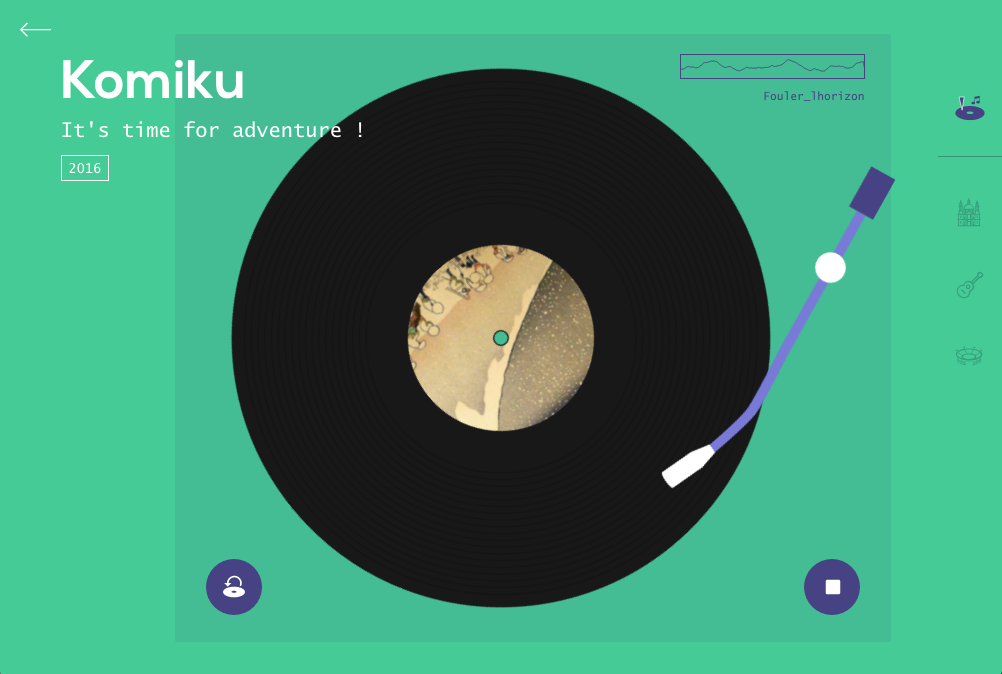 ウェブサイトにレコードプレーヤーを置こう。 Codrops's Record Player ディストリビューション - PhotoshopVIP