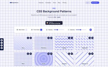 CSS_Background_Patterns_by_MagicPattern - PhotoshopVIP